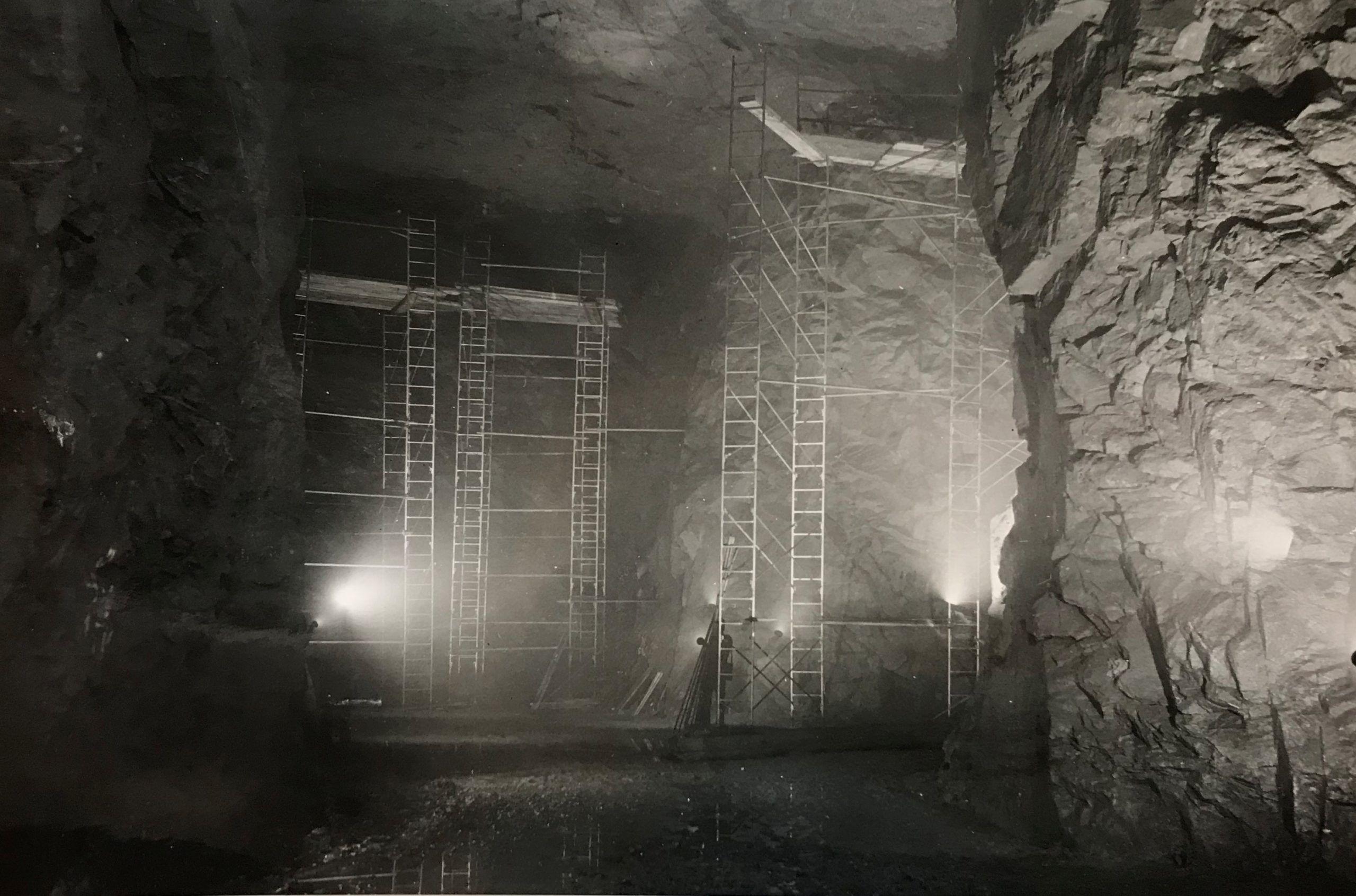 Marcus Hook Caverns: Then and Now