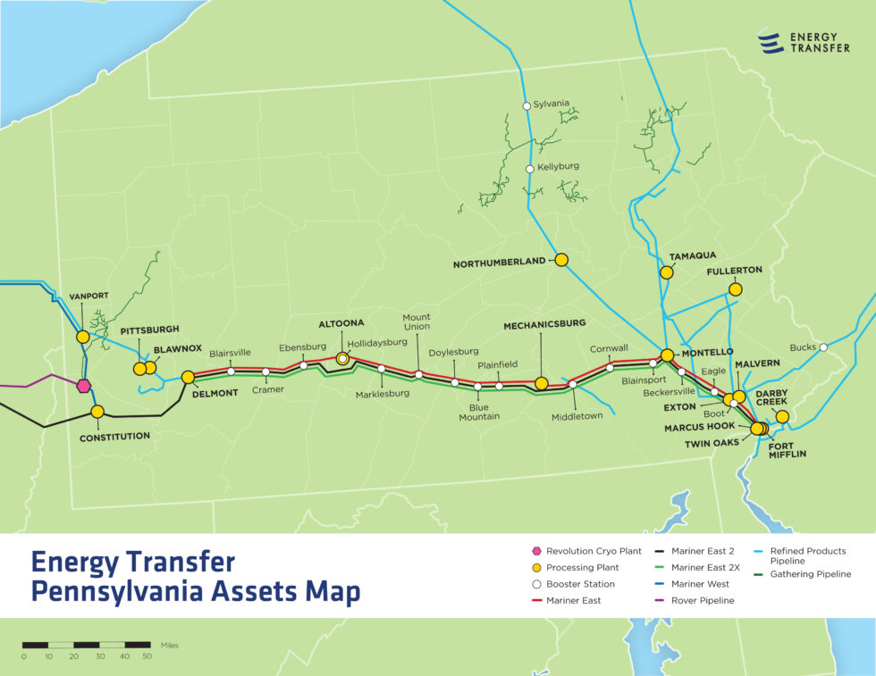 Energy Transfer in Pennsylvania - Energy Transfer Northeast